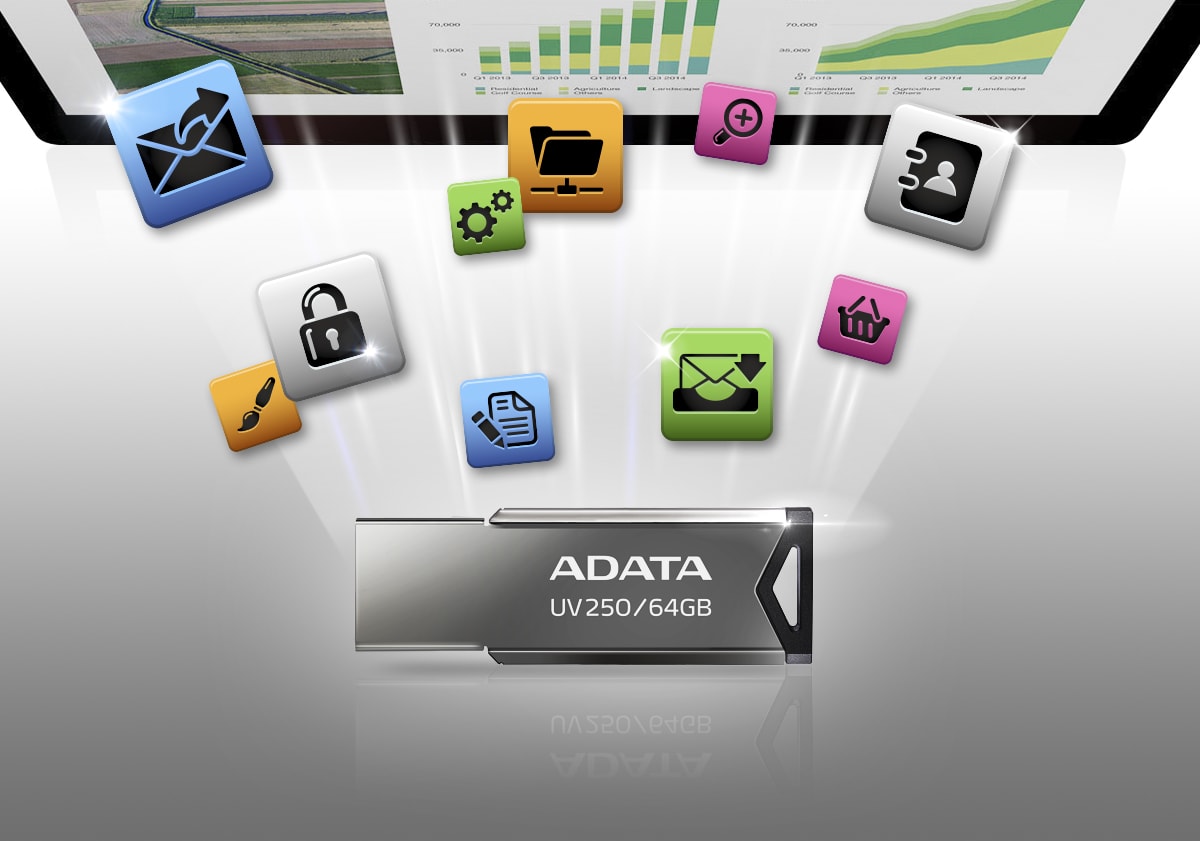 ADATA UV250 16GB USB2.0 FLASH BELLEK AUV250-16G-RBK